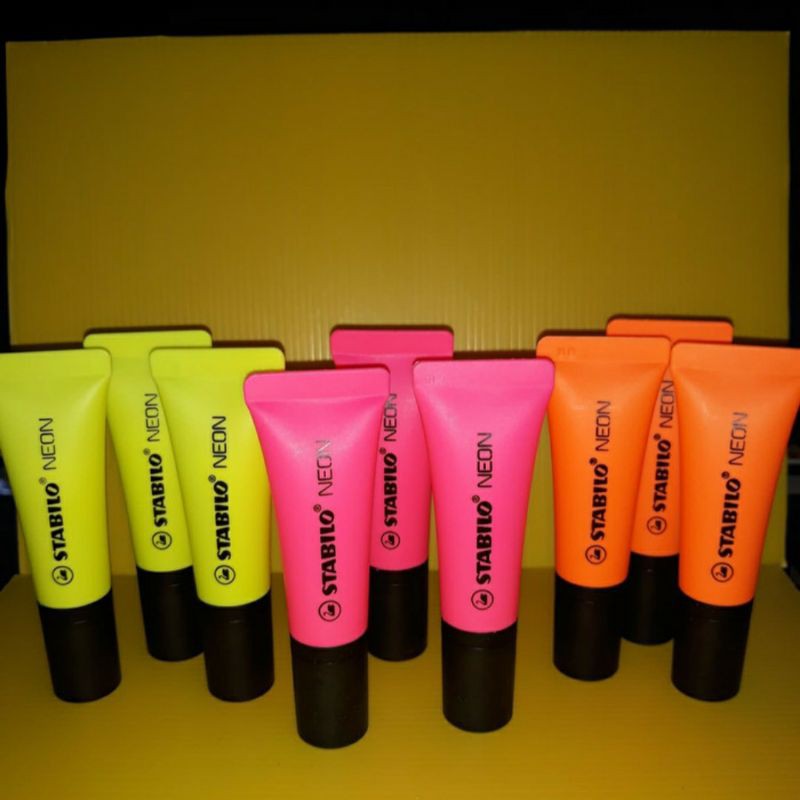 Jual Stabilo Neon BOSS / Highlighter ( PINK / KUNING / ORANGE ...