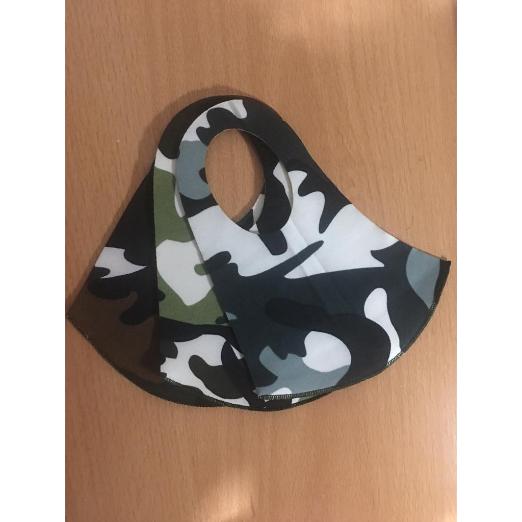 Jual Masker Scuba Korea motif Army gramasi 270 (non-medis) | Shopee ...