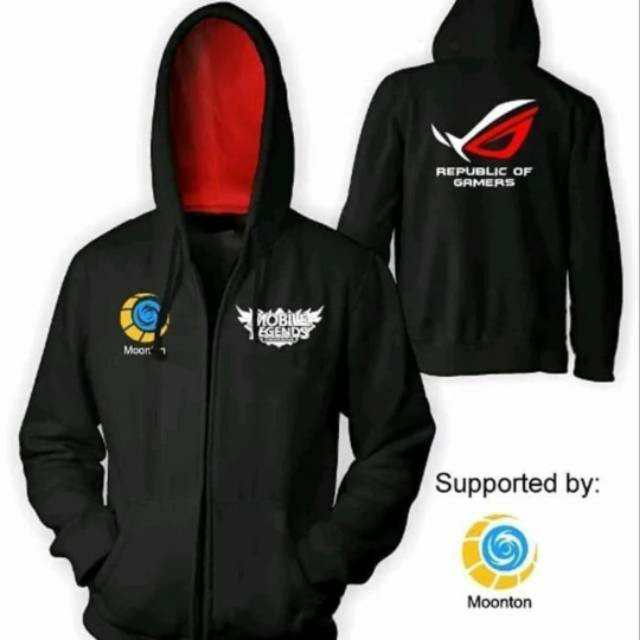 Jual JAKET GAMERS MOBILE LEGENDS HOODIE ZIPPER | Shopee Indonesia