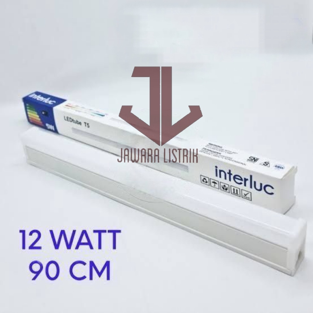 Jual LAMPU MURAH T5 LED 12W 12 W WATT 90 CM INTERLUC | Shopee Indonesia