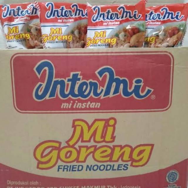 Jual [min 10pcs] Mie intermie indofood goreng mie murah ga murahan ...