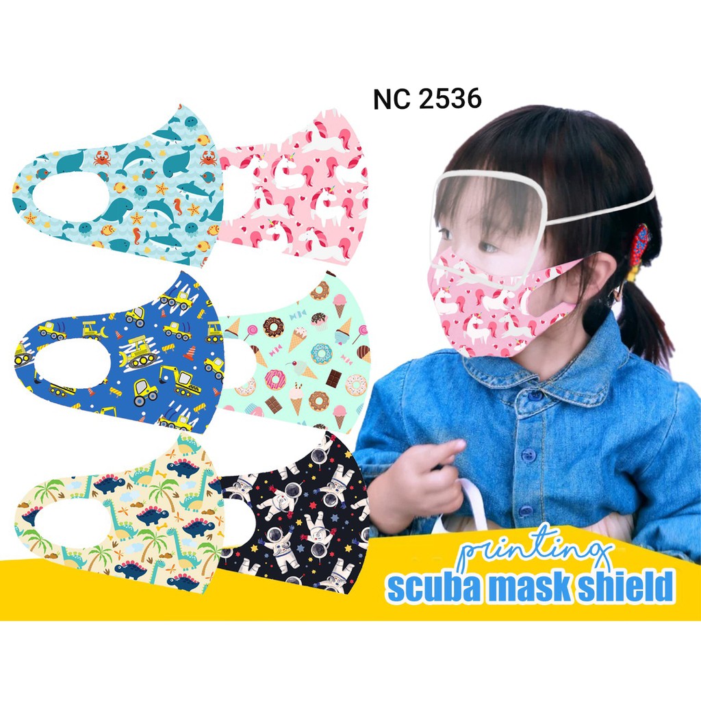 Jual MASKER SCUBA FACESHIELD ANAK (MIN 30 PCS) | Shopee Indonesia