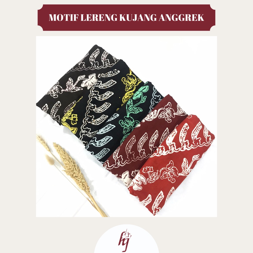 Jual Batik Bogor Motif Lereng Kujang Anggrek - Katun - Handayani Geulis ...