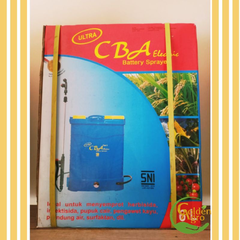 Jual TANGKI SPRAYER CBA ULTRA ELEKTRIK 16 LITER TYPE 3 | Shopee Indonesia