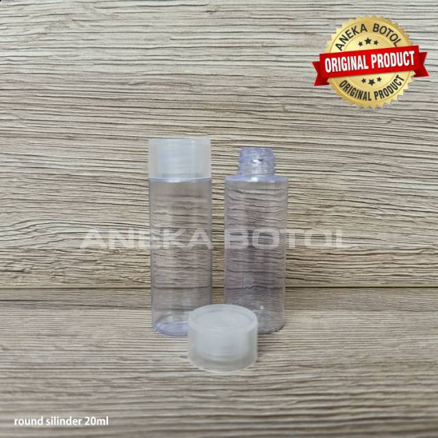 Jual BOTOL ROUND SILINDER 20 ML BENING / BOTOL MURAH / BOTOL HOTEL ...