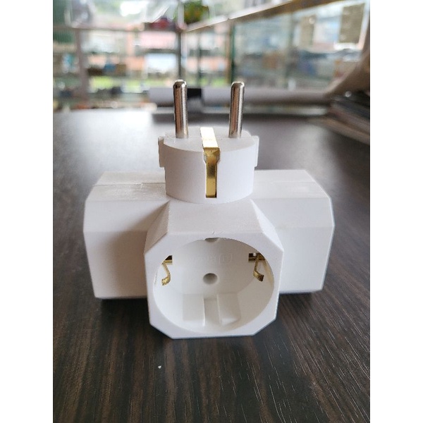 Jual Stop Kontak T - 3 Lubang - BROCO - SNI | Shopee Indonesia