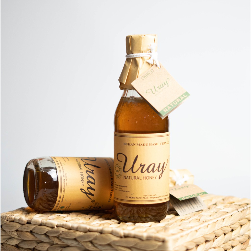 Jual Madu Uray 450 Gr - Raw Honey 100 % Madu Hutan Original Premium ...