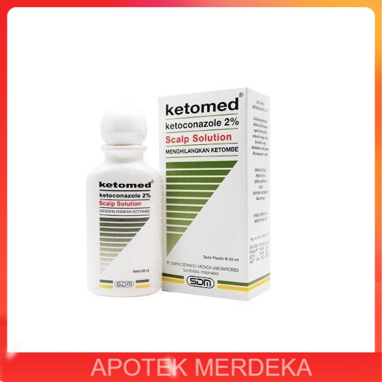 Jual Ketomed Shampoo / SS / Scalp Solution 60 mL (SDM) / menghilangkan ...
