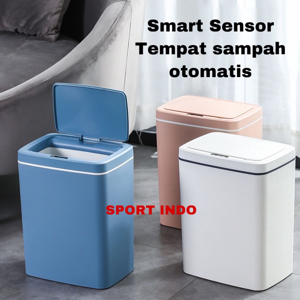 Jual Tempat sampah sensor otomatis / Tong sampah murah /tempat sampah ...