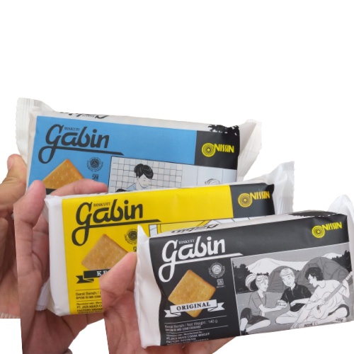 Jual Nissin Biskuit Gabin Cemilan Makanan Ringan Berbagai Varian Rasa ...