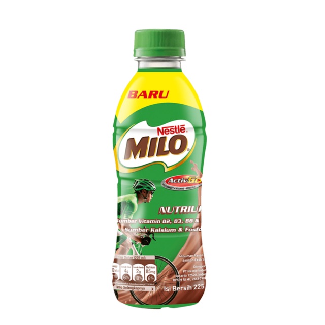 Jual Milo Botol RTD 225ml | Shopee Indonesia