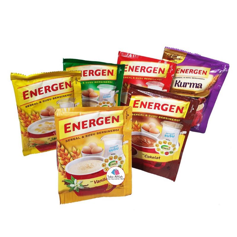 Jual Energen Sereal dan Susu Bersinergi/Minuman Bergizi Energen Sereal ...