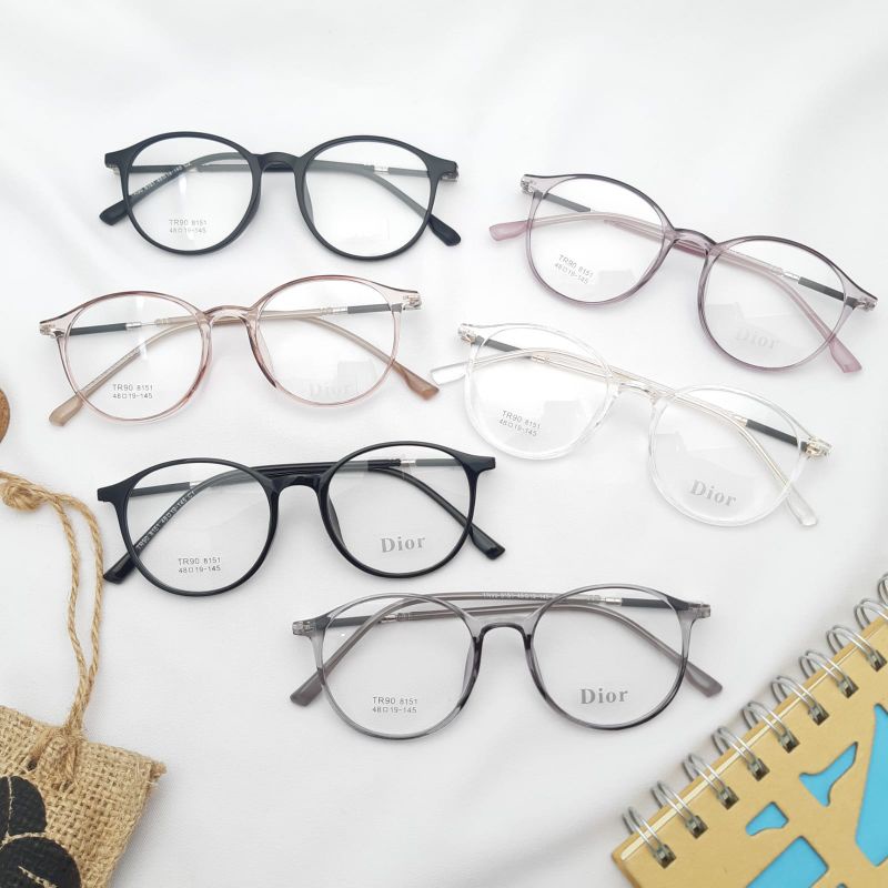 Jual KACAMATA MINUS WANITA / PRIA 8151 (PAKET LENSA MINUS/BLUERAY ...