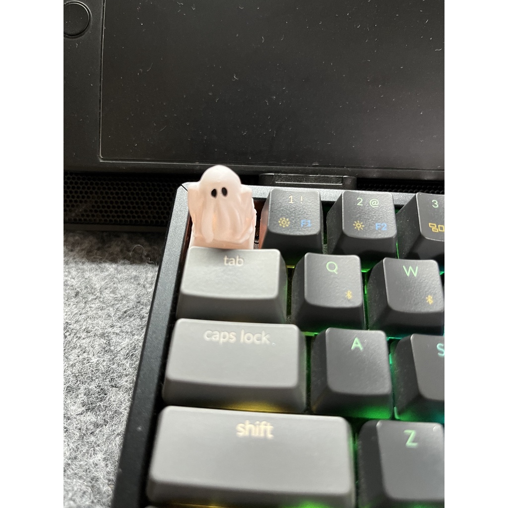 Jual Keycaps mechanical keyboard artisan Ghost | Shopee Indonesia
