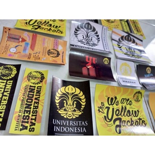 Jual Stiker Universitas Indonesia Aksesoris UI KAMPUS Sticker Pack ...