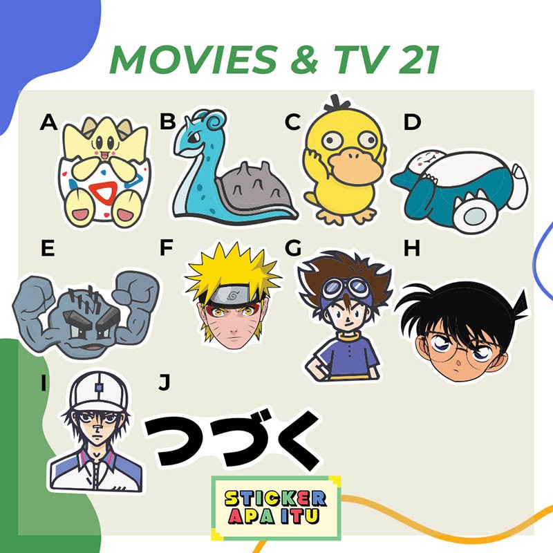 Jual Sticker Single Movies 21 | Shopee Indonesia