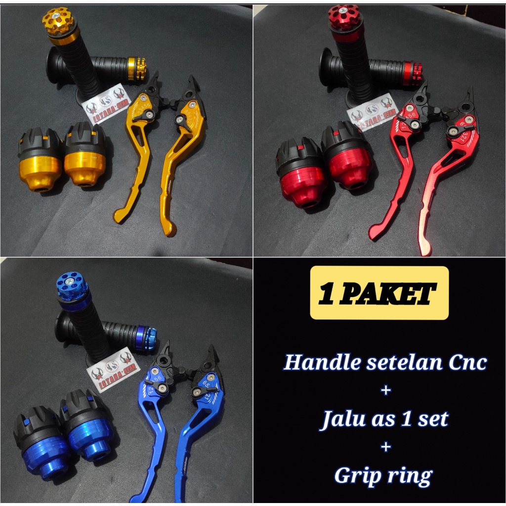 Jual Tuas Handle Rem Yamaha Nmax Old New plus jalu as sepan plus grip ...