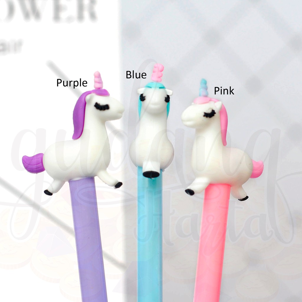 Jual Pulpen Unicorn Full Body Ballpoint Pena Lucu Unik GH 307049 ...