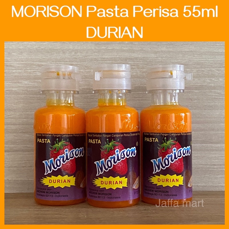 Jual MORISON 50ml DURIAN - Pasta Perisa JAFFA MART | Shopee Indonesia