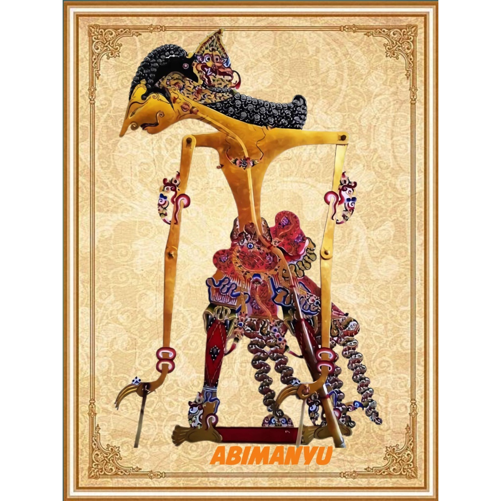 Jual Poster Wayang Kulit Abimayu Hiasan Dinding Sebagai Pajangan atau ...