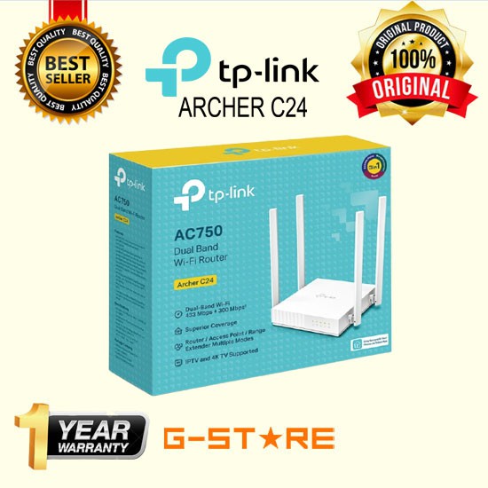 Jual TP-Link Archer C24 C54 C64 C80 AC750 WiFi 5 Router Dual Band Wireless Router Extender ...