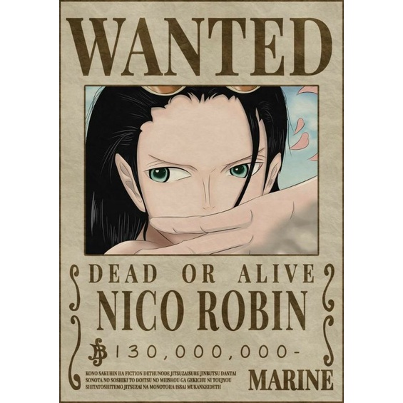 Jual Poster buronan one piece | Shopee Indonesia