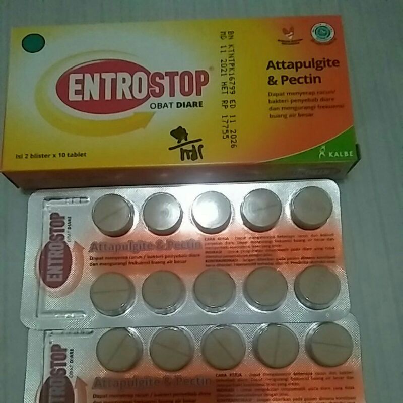 Jual obat diare entrostop 10tablet | Shopee Indonesia