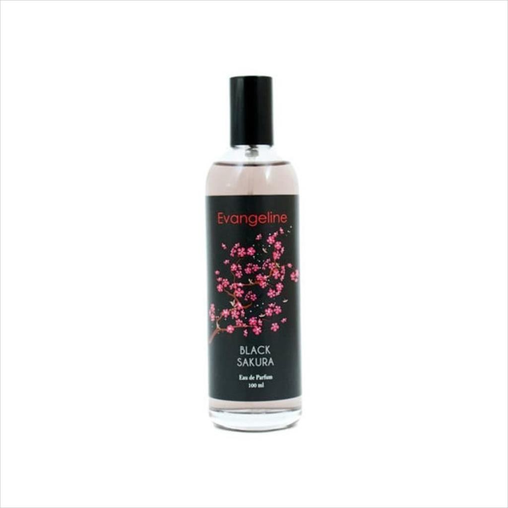 Jual Evangeline Black Sakura Eau De Parfum Natural Spray Hitam 100ml 1 ...