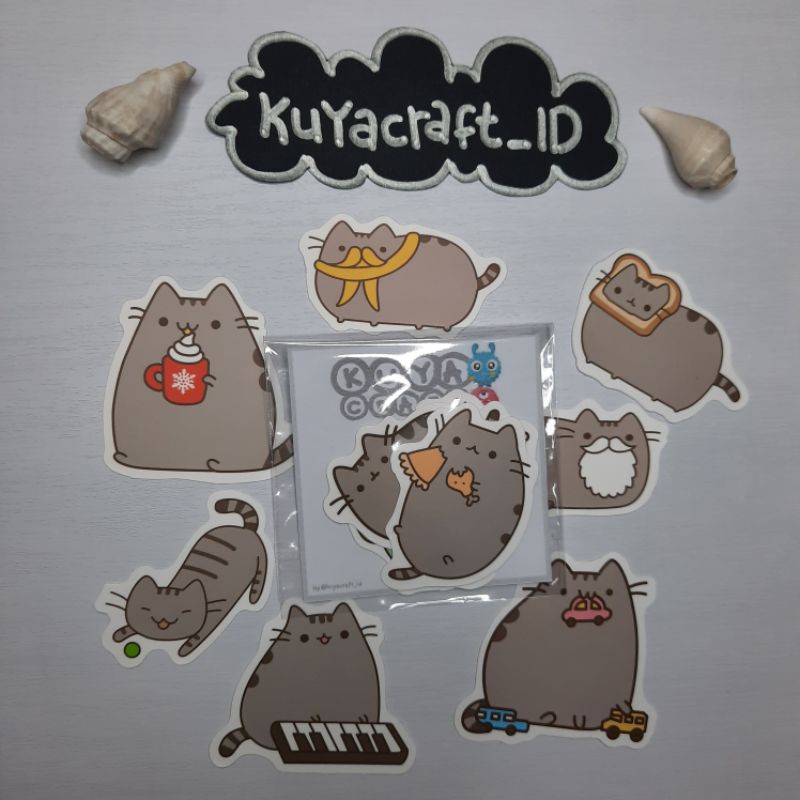 Jual Sticker Fat Cat Random Sticker | Shopee Indonesia