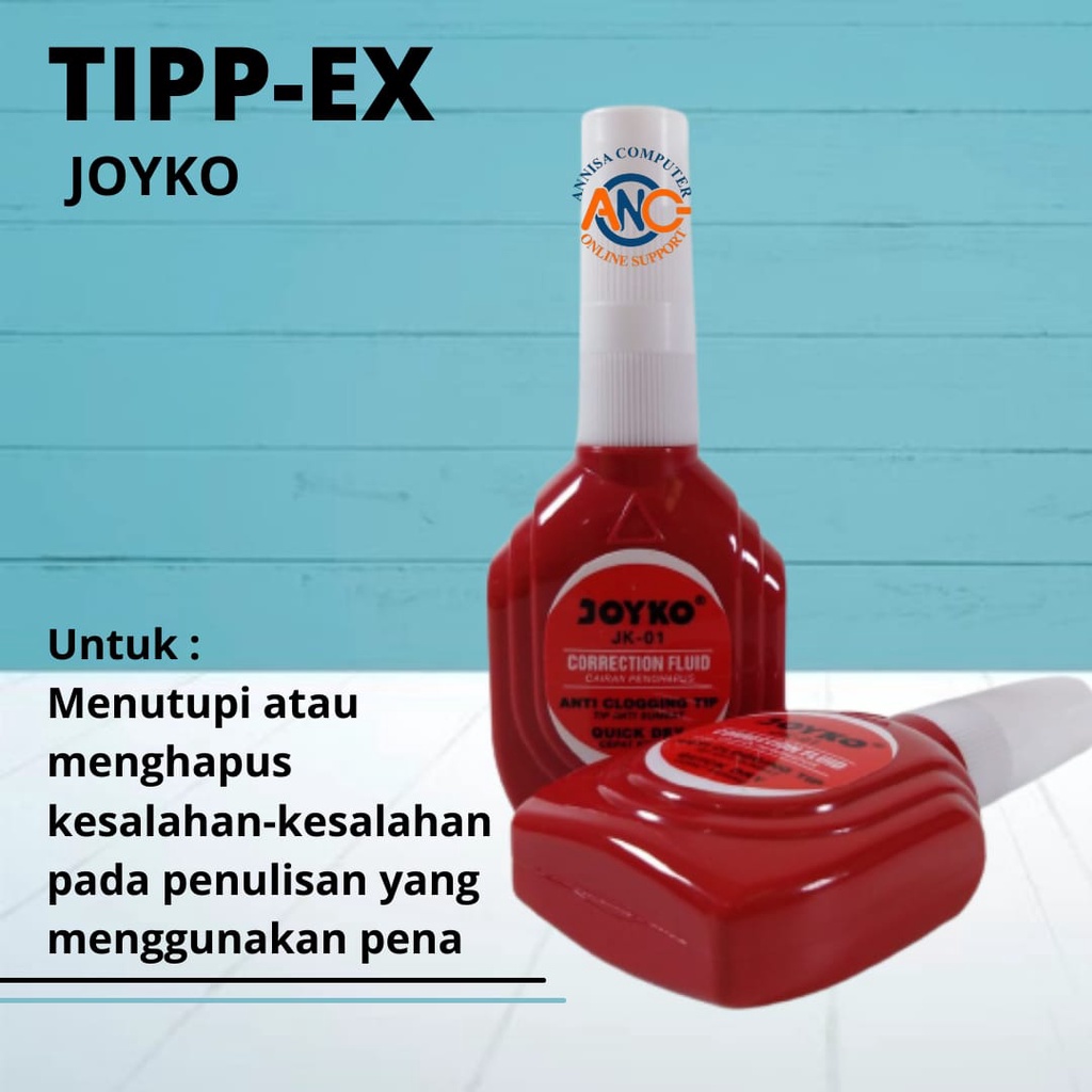 Jual Tipe X Joyko / Penghapus Balpoint / Penghapus Cair / Tip X Murah ...