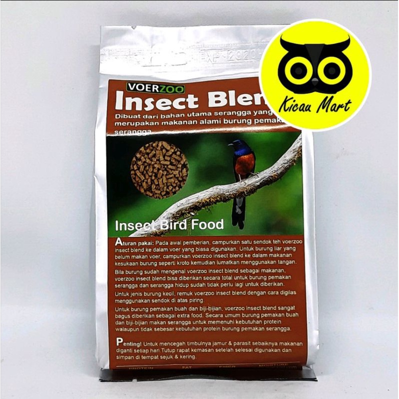 Jual insect blend 225gr pur kicau murai kacer jalak ciblek voer ...