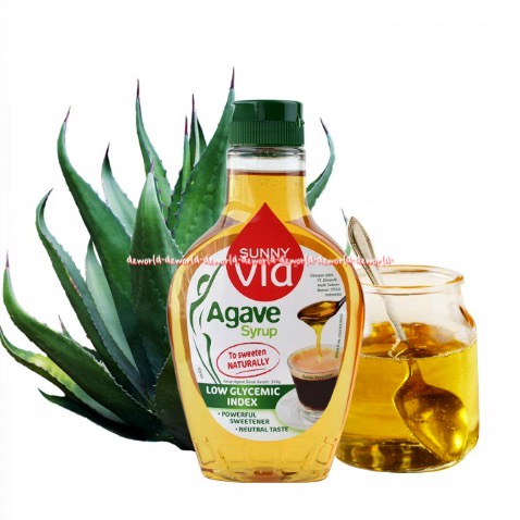 Jual Sunny Via 350ml Agave Syrup Low Glycemic Index Pemanis Sirup Untuk ...