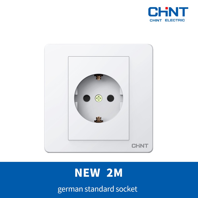 Jual CHINT G NEW2M - WHITE 10940 SOCKET/ Stop kontak | Shopee Indonesia