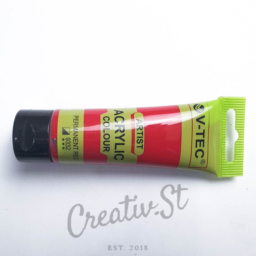 Jual V-Tec Vtec Acrylic 35 Ml Paint Acrylic Colour Part 1 Satuan Cat ...