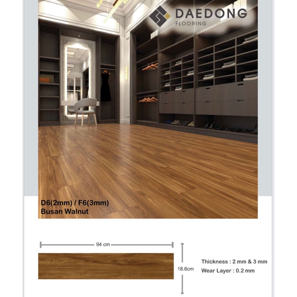 Jual Lantai Vinyl Kayu Berkualitas Korea Elegan Minimalis 3mm | Shopee ...