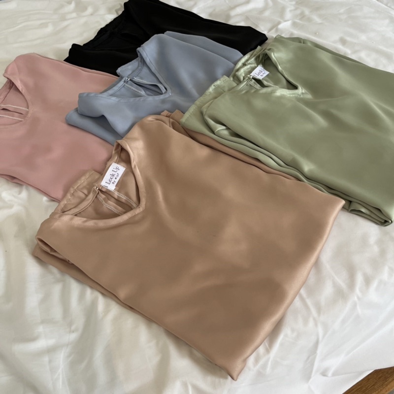 Jual Premium Silk Inner | Inner Silk Busui | Inner Satin | Manset Satin ...