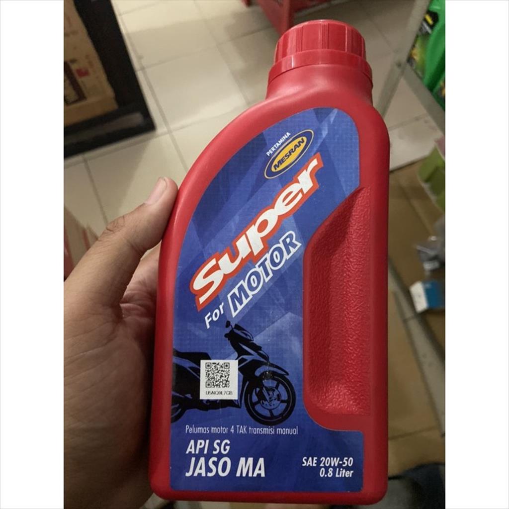 Jual OLI MESIN MESRAN SUPER MOTOR 20W-50 OLI 4T PERTAMINA MESRAN SUPER ... Jual OLI MESIN MESRAN SUPER MOTOR 20W-50 OLI 4T PERTAMINA MESRAN SUPER ...
