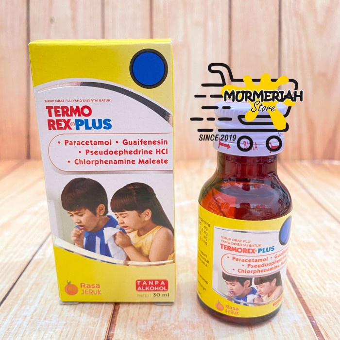 Jual TERMOREX PLUS Sirup BOTOL 30 ml-Obat Batuk,Pilek dan Demam Panas ...