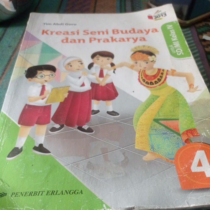 Jual Buku Kreasi seni budaya dan prakarya 4 sd revisi | Shopee Indonesia