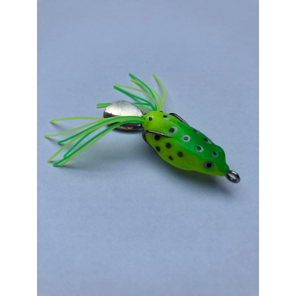 Jual Umpan Pancing Casting Gabus Soft Lure Frog Umpan Gabus 3cm ...
