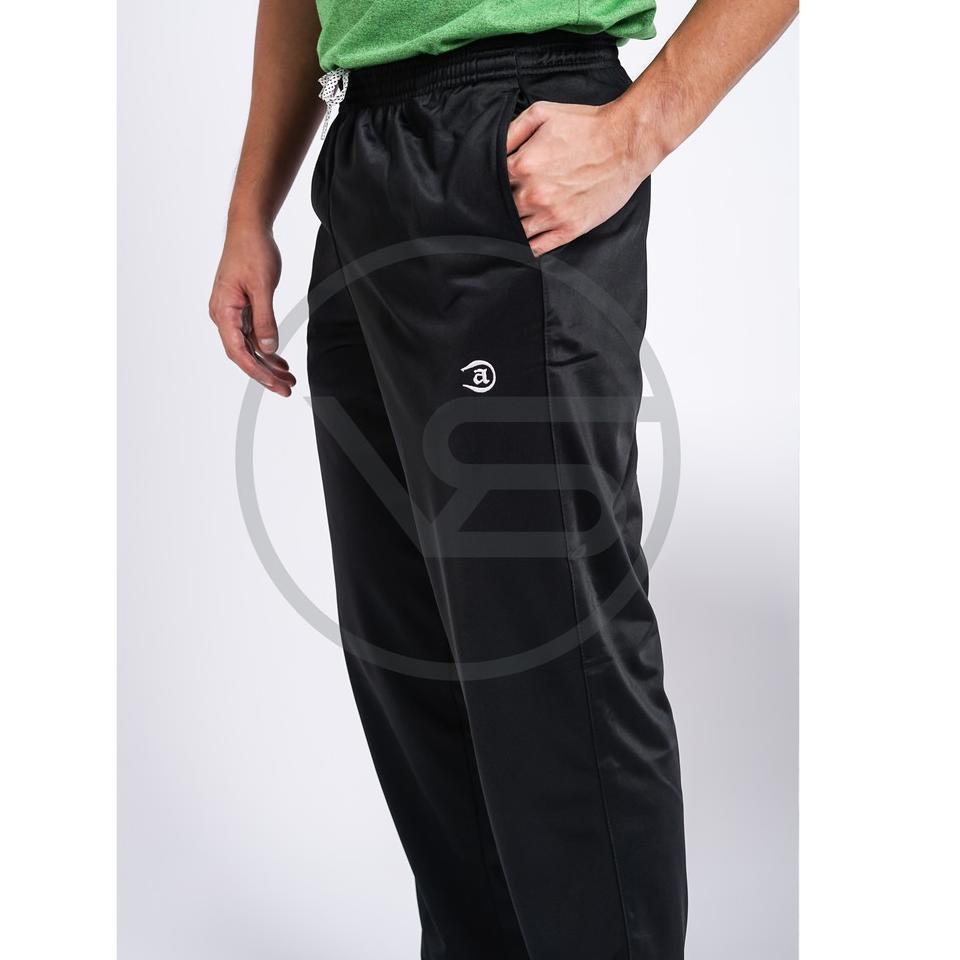 Jual Celana Training Athlet Flash Poly Pant Hitam Polos Putih Polos ...