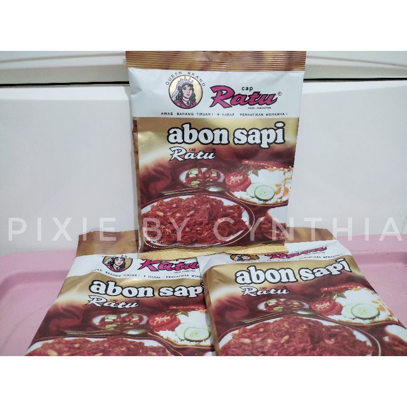Jual ABON SAPI CAP RATU 90 GRAM BEEF FLOSS | Shopee Indonesia
