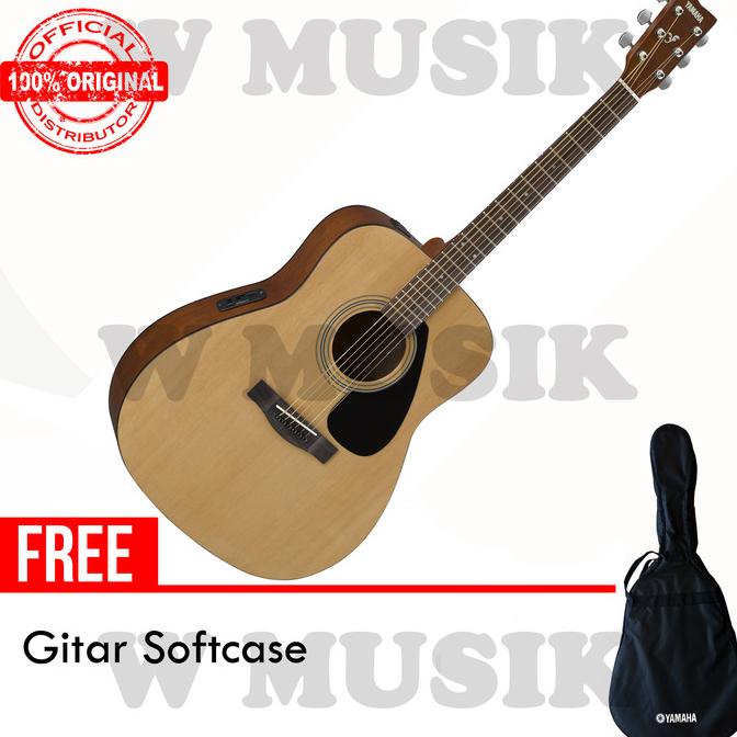 Jual Yamaha Gitar Akustik Elektrik FX 310 / FX310 - NT + Softcase ...