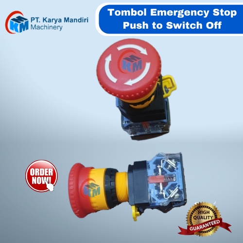 Jual Tombol Emergency Stop Push to Switch Off | Shopee Indonesia