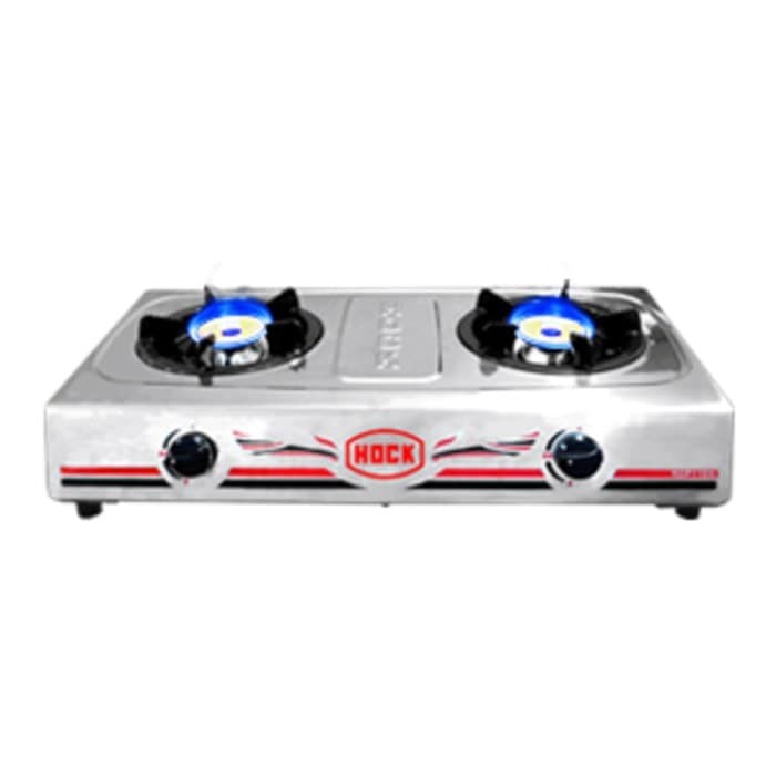 Jual Kompor Gas 2 tungku HOCK Stainless Steel HP 200 EG - 200EG ...