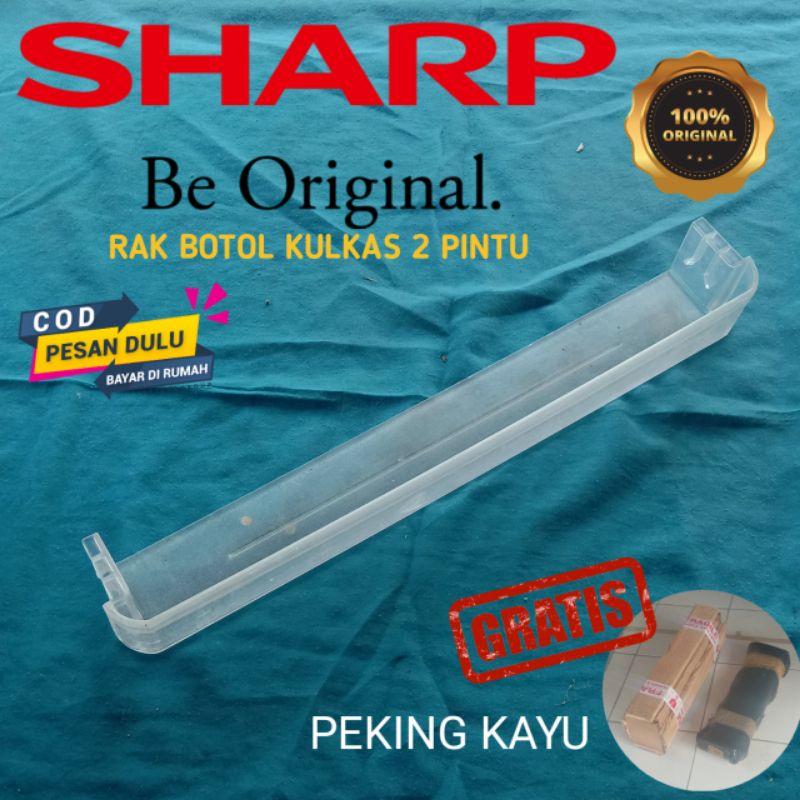 Jual RAK BOTOL KULKAS SHARP 2 PINTU RAK TELUR KULKAS SHARP 2 PINTU ...