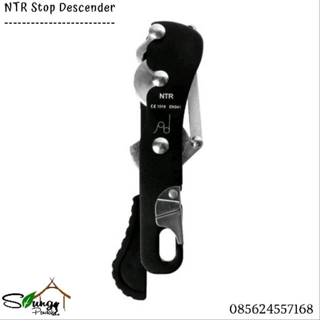 Jual NTR Stop Descender Original Safety Climbing / Industri | Shopee ...