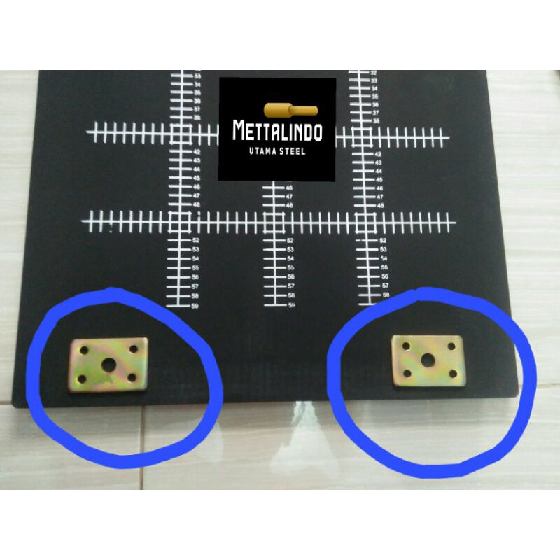 Jual plat o list plat noken knock besi utk papan banting portable bkn ...