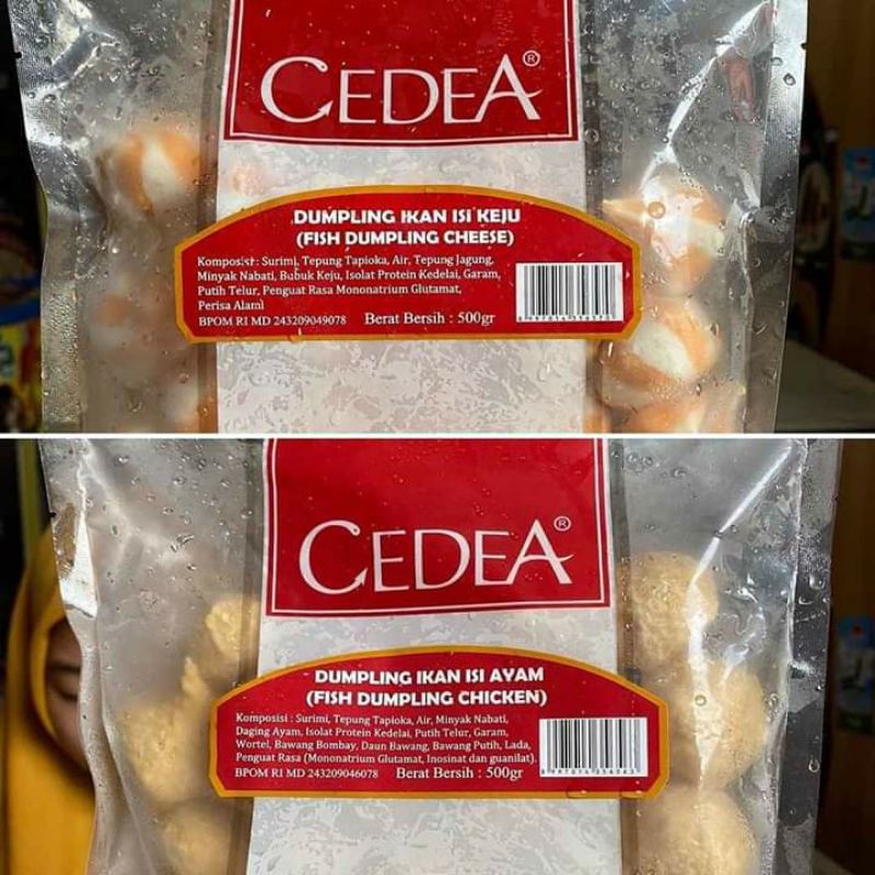 Jual Cedea Dumpling Cheese/Dumpling Keju & ayam 500gr | Shopee Indonesia