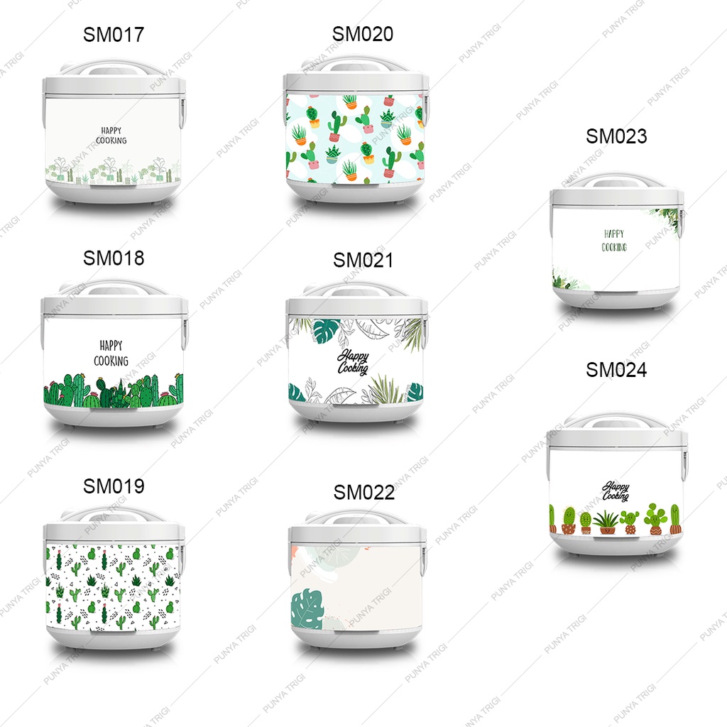 Jual Stiker Magic com/Mejikom ukuran standar dan jumbo motif Tropical ...